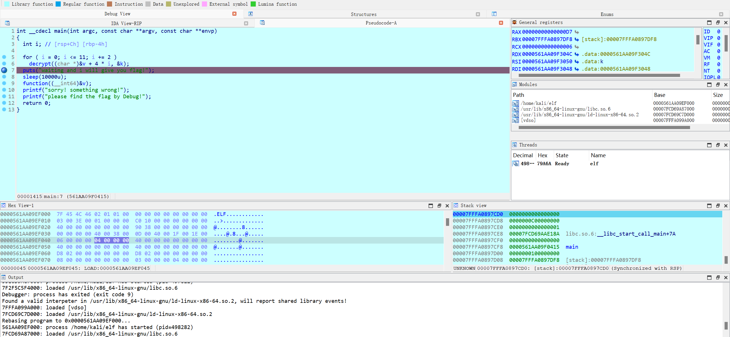 HNCTF RE刷题记录 | 雲流のLowest World
