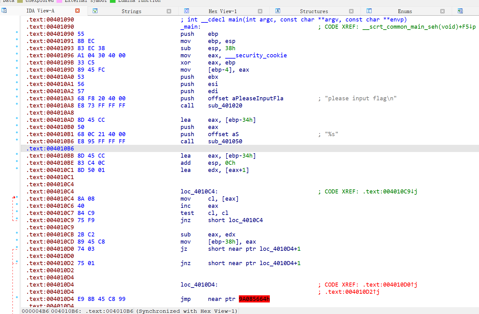 HNCTF RE刷题记录 | 雲流のLowest World